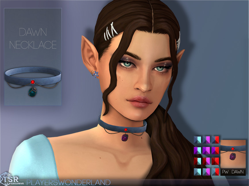 The Sims Resource - Dawn Necklace