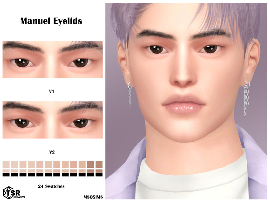 The Sims Resource - Manuel Eyelids