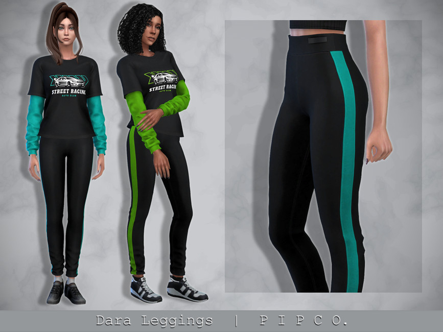 The Sims Resource - Dara Leggings.