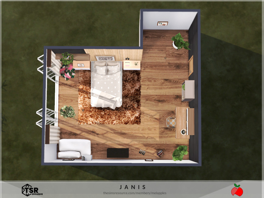 The Sims Resource - Janis bedroom 1