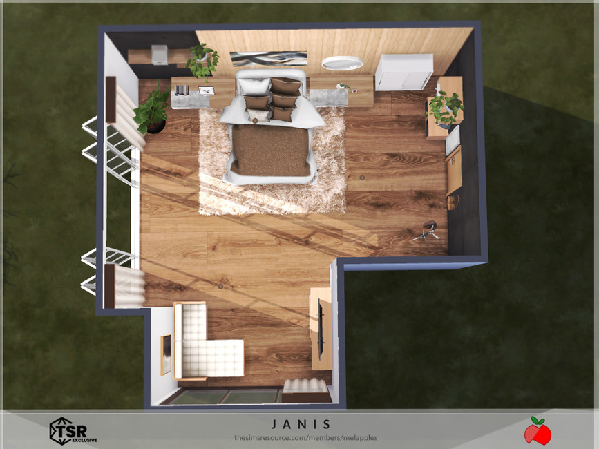 The Sims Resource - Janis bedroom 2