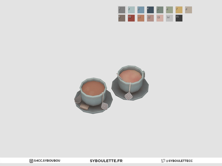 The Sims Resource - Astrid - Tea cups