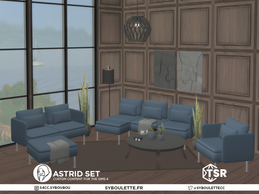 The Sims Resource - Astrid livingroom set - Part 2: Clutter