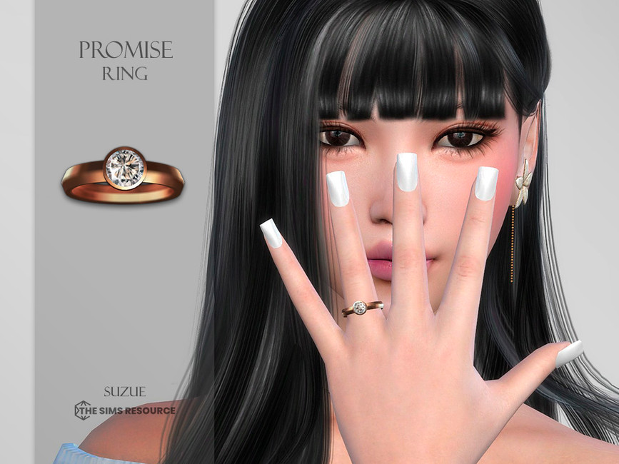 The Sims Resource - Eternal Ring (Left Side) Female