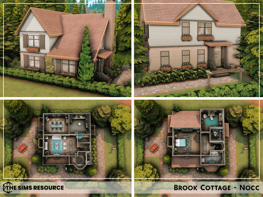 The Sims Resource | Brook Cottage - Nocc
