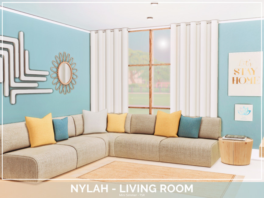 The Sims Resource - Nylah Livingroom - TSR Only CC