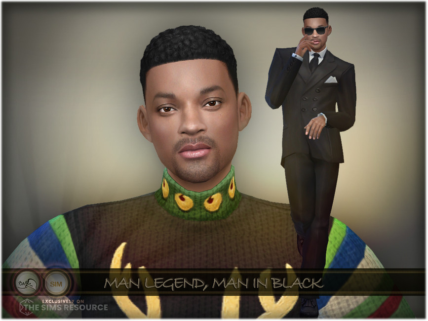 The Sims Resource - SIM Will Smith (inspiration)