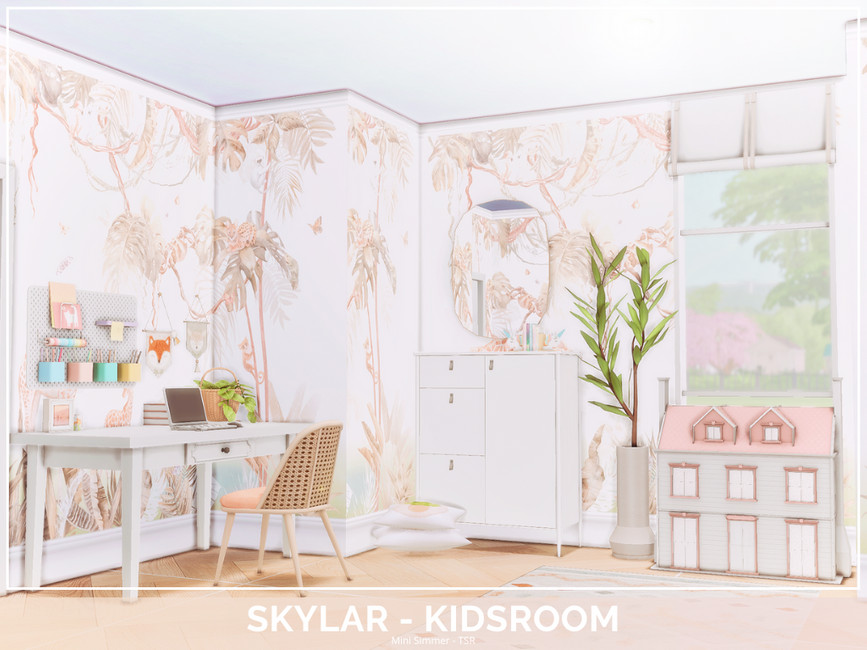 The Sims Resource - Skylar Kidsroom - TSR Only CC