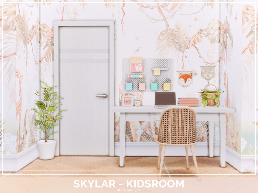 The Sims Resource - Skylar Kidsroom - TSR Only CC