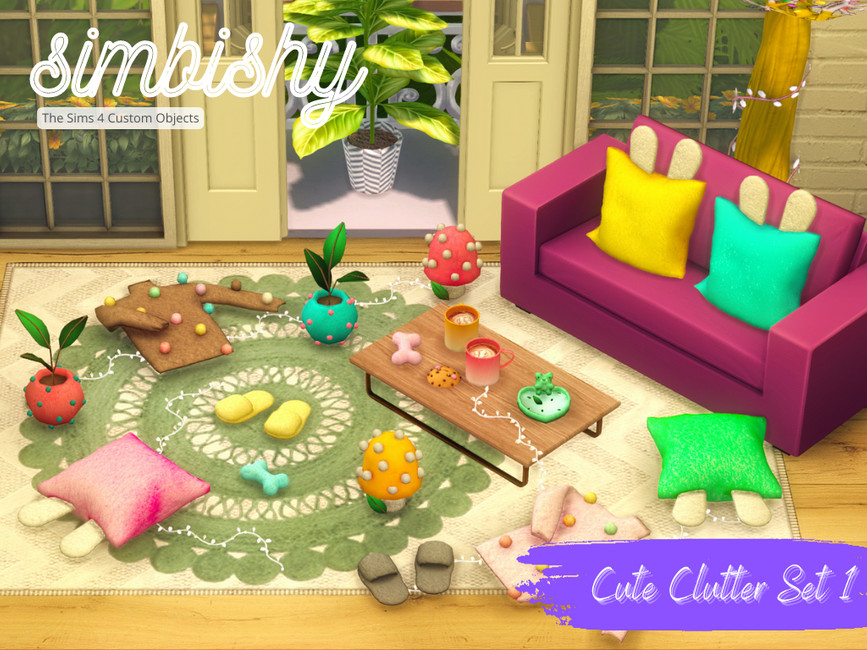 The Sims Resource - Cute Clutter Set 1