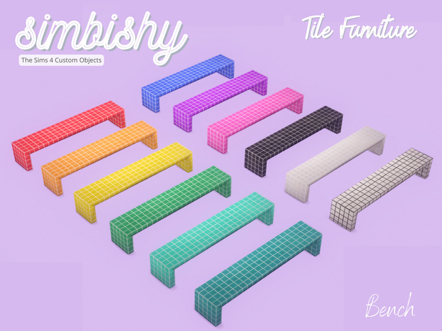 The Sims Resource - Tile - Bench