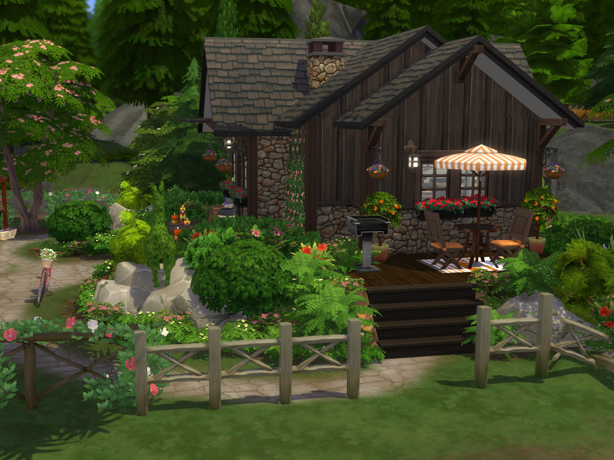 The Sims Resource - Glimmerbrook Cottage no cc