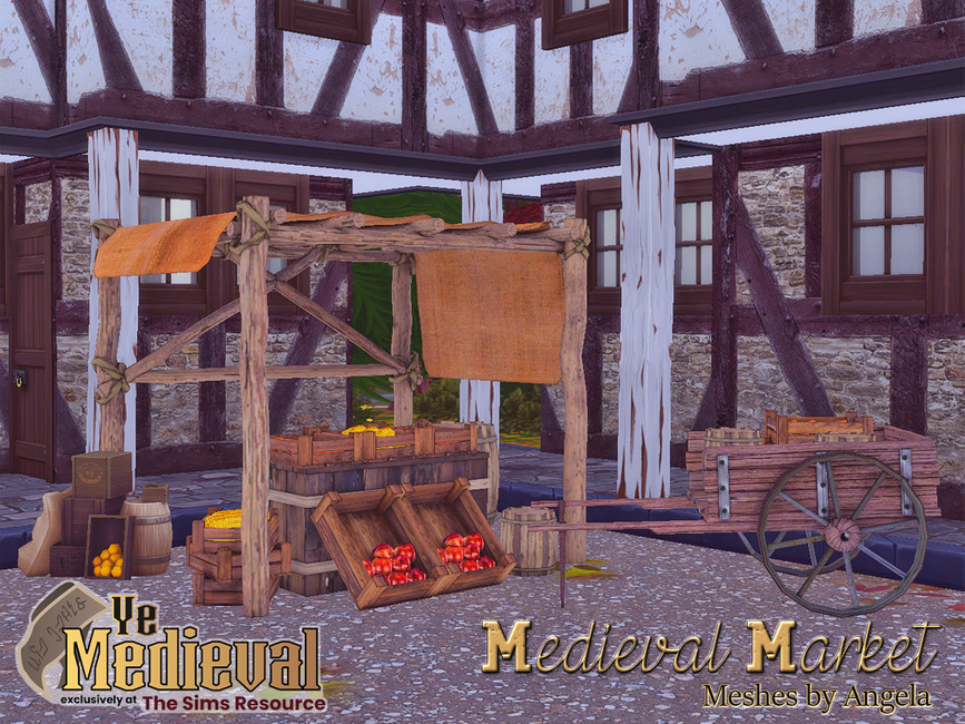 The Sims Resource - Medieval Market