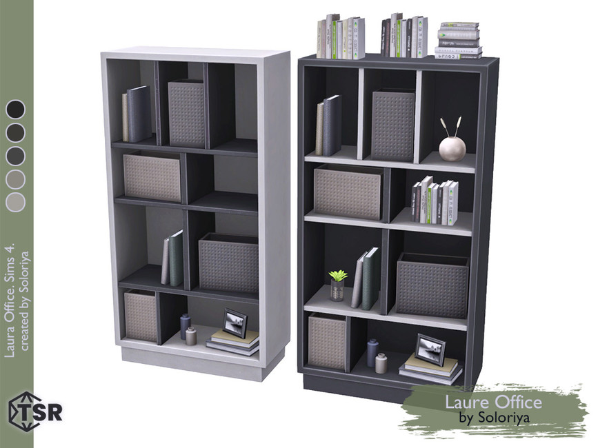 The Sims Resource - Laura Office. Bookcase, v1