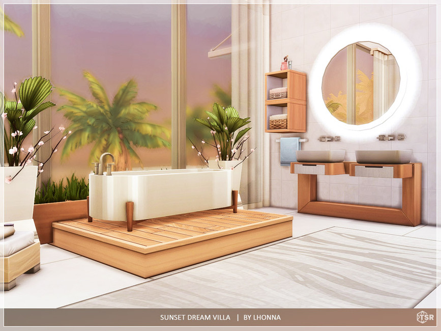 The Sims Resource - Sunset Dream Villa /No CC/