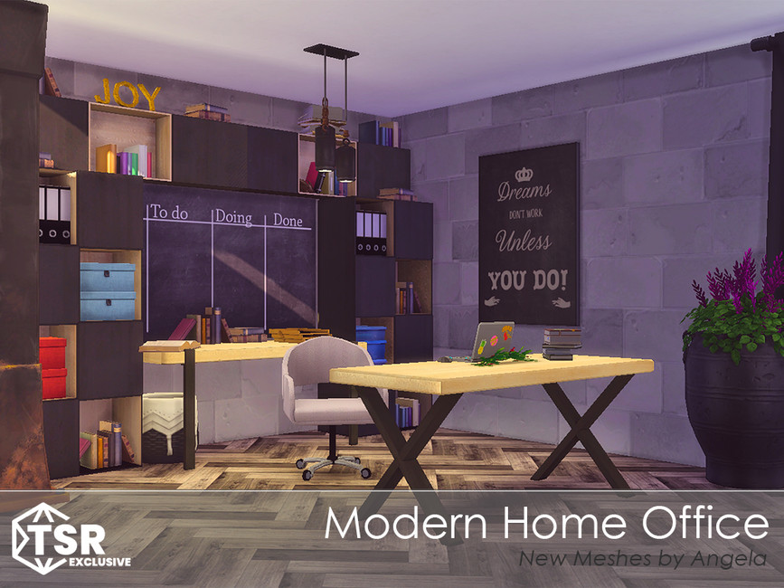 The Sims Resource - Modern Home Office