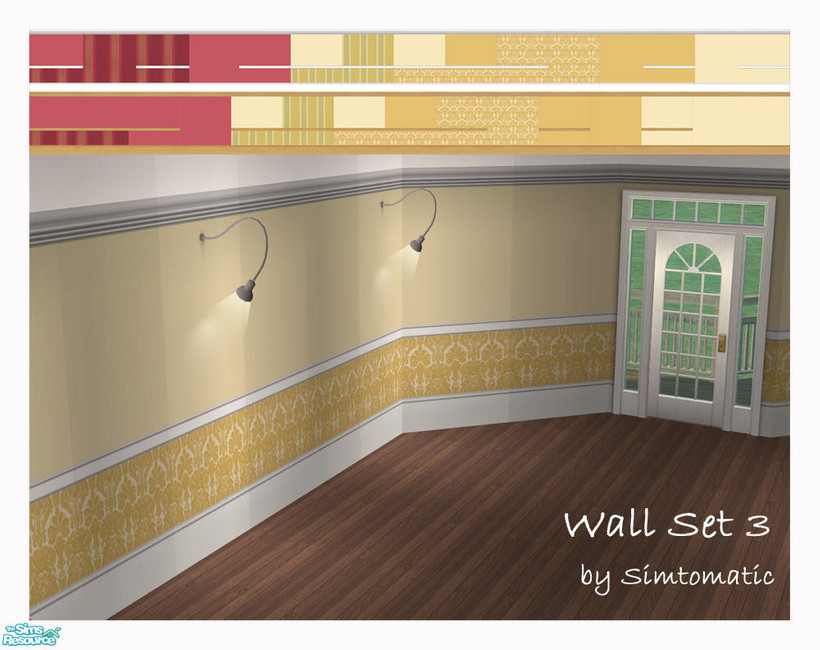 The Sims Resource - Wall Set 3