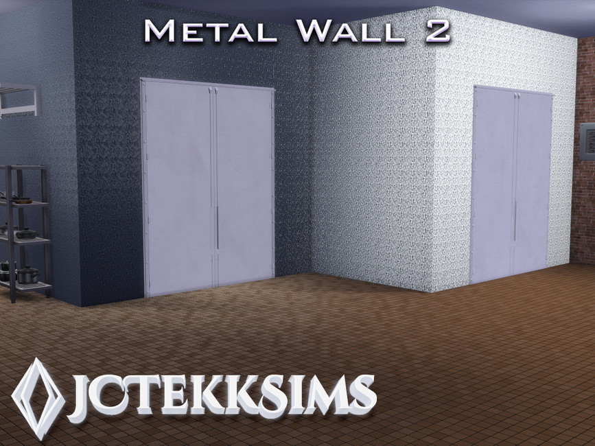 The Sims Resource - Metal Wall 2