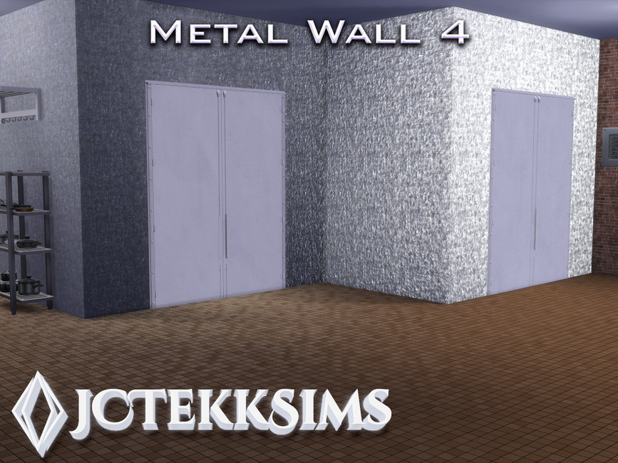 The Sims Resource - Metal Wall 4