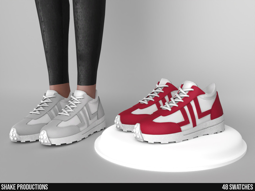 The Sims Resource - 980 - Sneakers (Female)