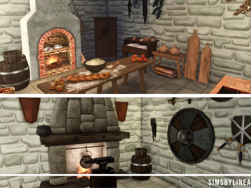 The Sims Resource - Ye Medieval - Crossbrook Castle
