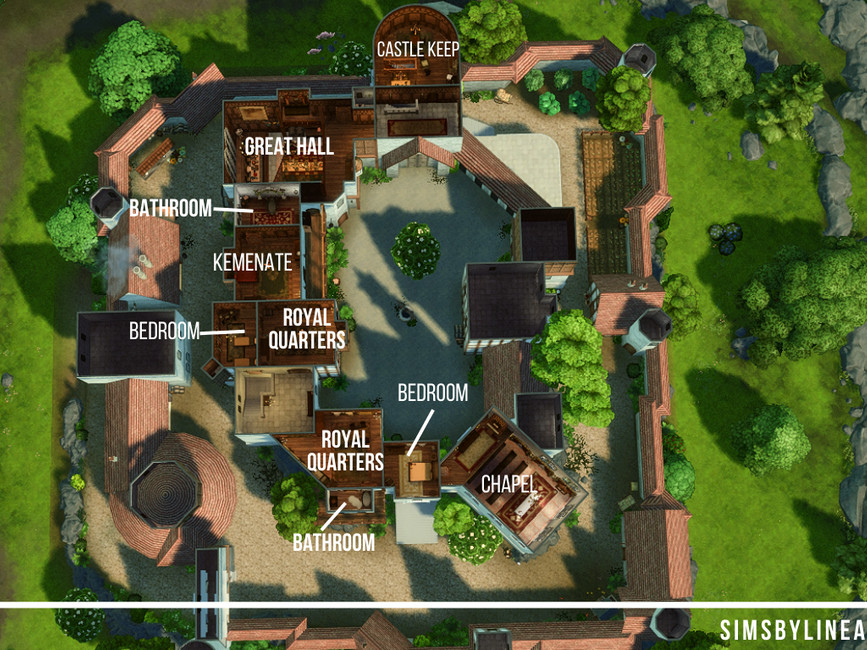 The Sims Resource - Ye Medieval - Crossbrook Castle