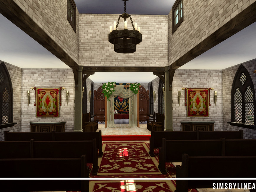 The Sims Resource - Ye Medieval - Wedding Chapel