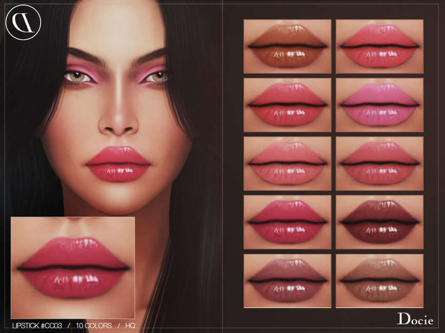 The Sims Resource - Lipstick #CC03