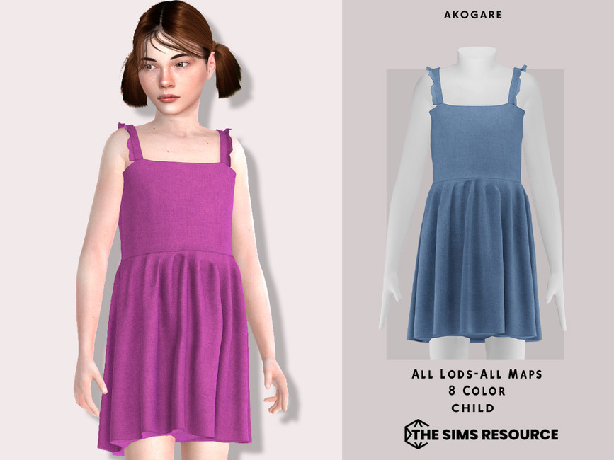 The Sims Resource - Haley Dress