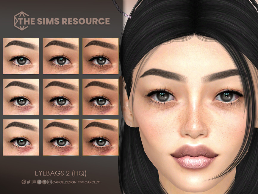 The Sims Resource - Eyebags 2 (HQ)