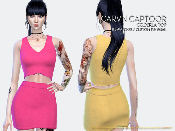 The Sims Resource | CC.Derla Top