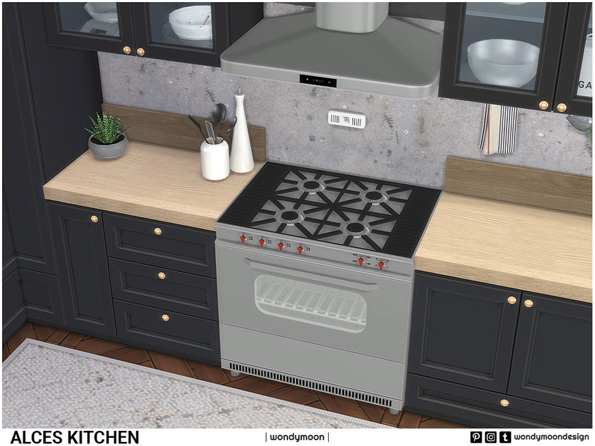 The Sims Resource - Alces Kitchen - Part II