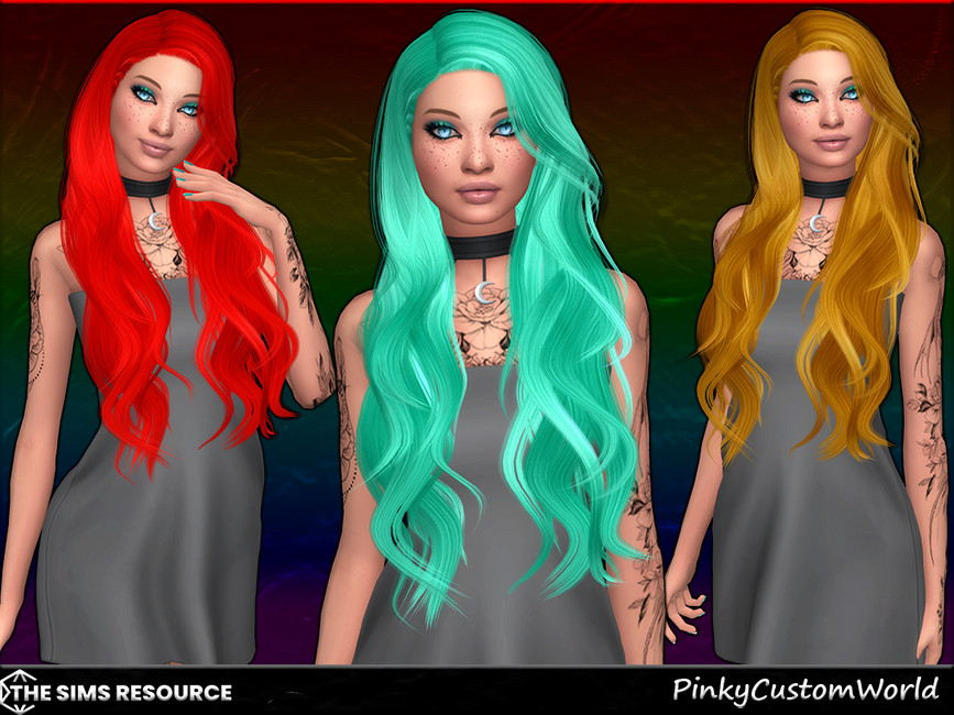 The Sims Resource - Retexture of Prisma hair by Stealthic