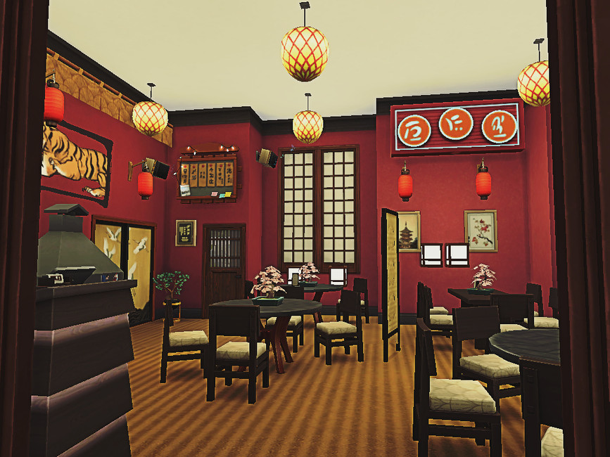 The Sims Resource - Chinese restaurant no CC