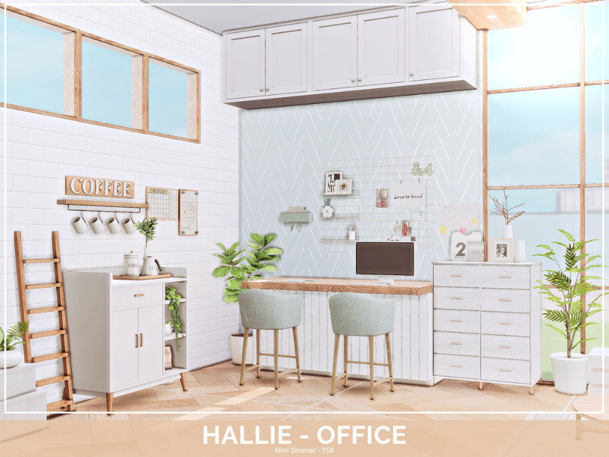 The Sims Resource - Hallie Office - TSR Only CC