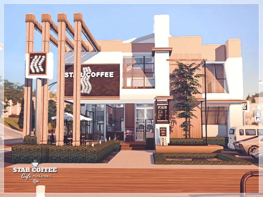 The Sims Resource - Star Coffee Cafe No CC