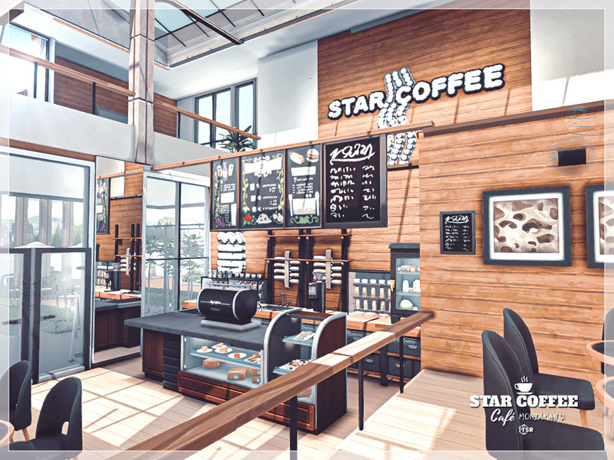 The Sims Resource - Star Coffee Cafe No CC