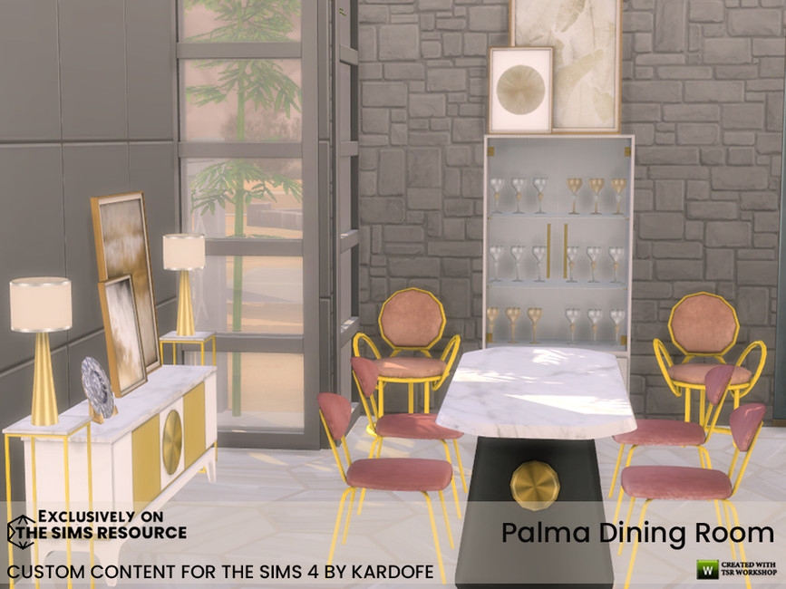 The Sims Resource - Palma Dining Room