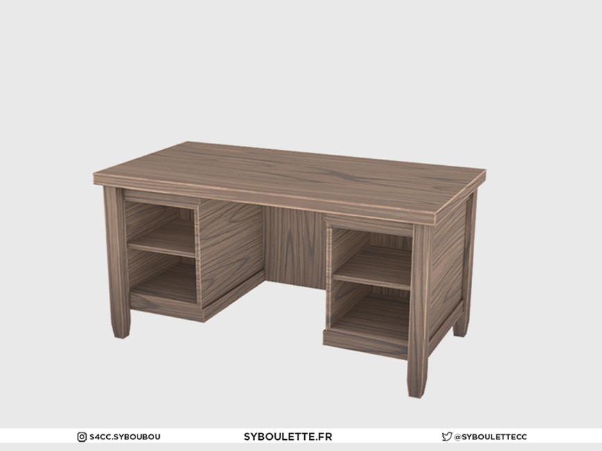 The Sims Resource - Highschool Classroom - Teacher desk