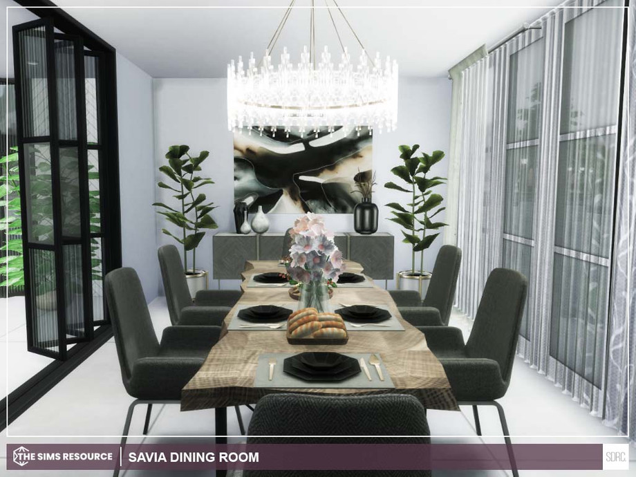 The Sims Resource | Savia Dining Room