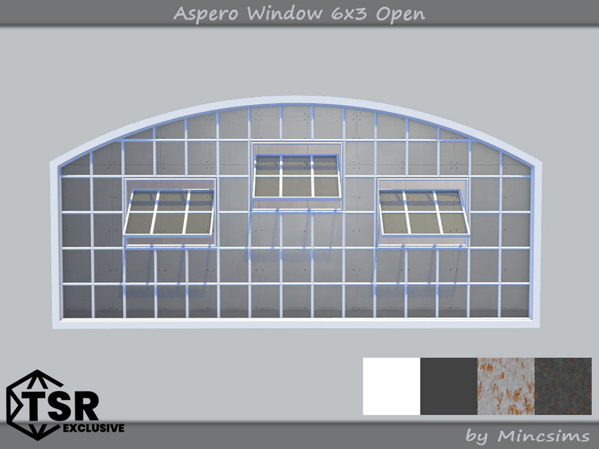 The Sims Resource - Aspero Window 6x3 Open