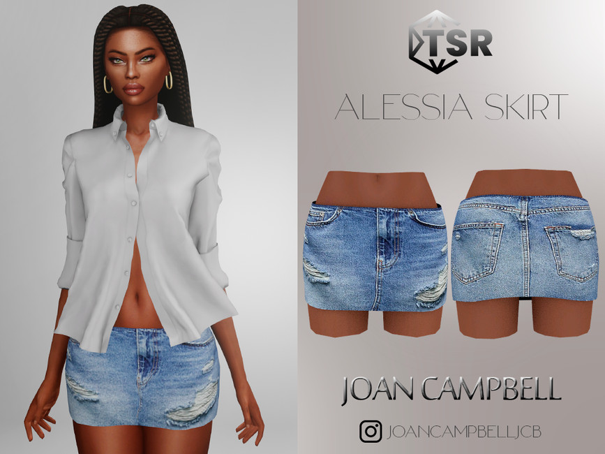 The Sims Resource - Alessia Skirt