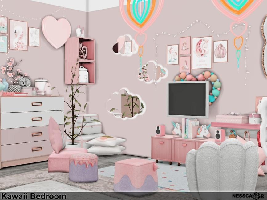 The Sims Resource - Kawaii Bedroom