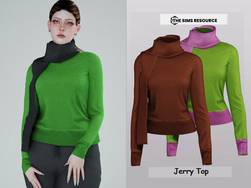 The Sims Resource - Jerry Blouse