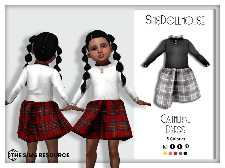 The Sims Resource - Catherine Dress