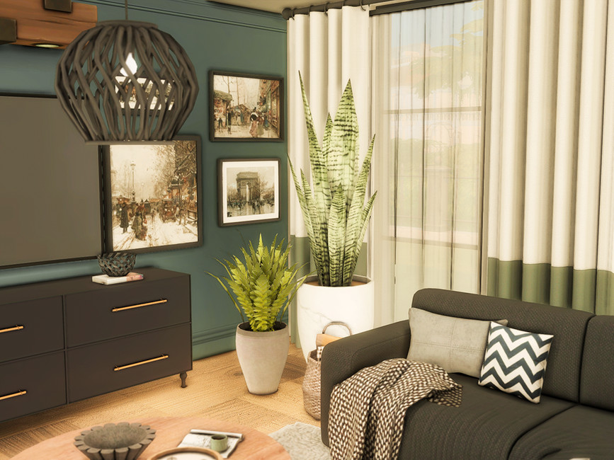 The Sims Resource - Bobette Living Room (TSR only CC)