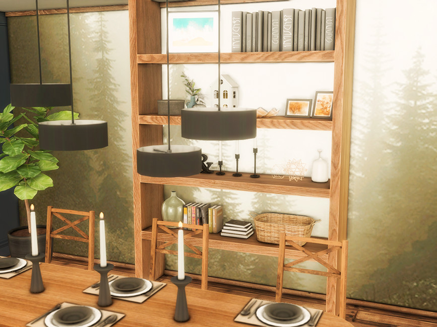 The Sims Resource - Junko Dining Room (TSR only CC)