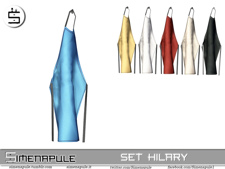 The Sims Resource - Set Hilary - Apron