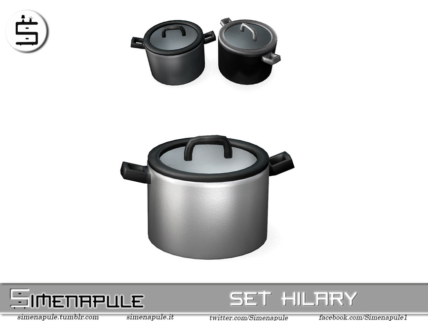 The Sims Resource - Set Hilary - Pot with lid 02