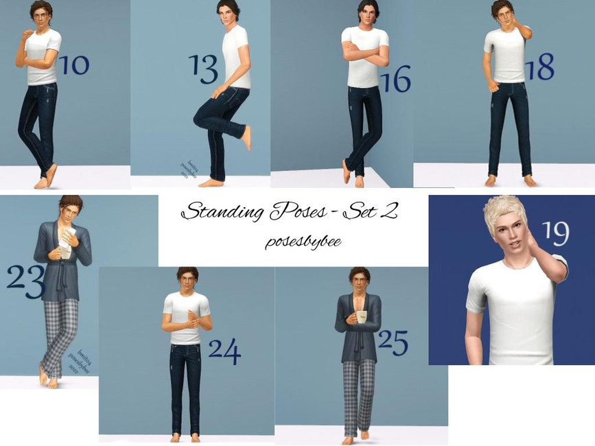 The Sims Resource - Just Standing Set 2